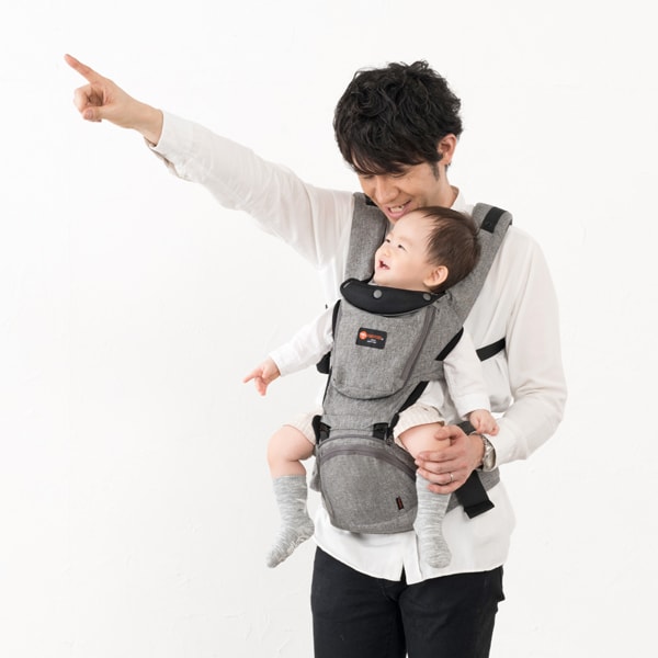 ヒップシート Tran（トラン） ダブルショルダーストラップ｜napnap公式ショップ